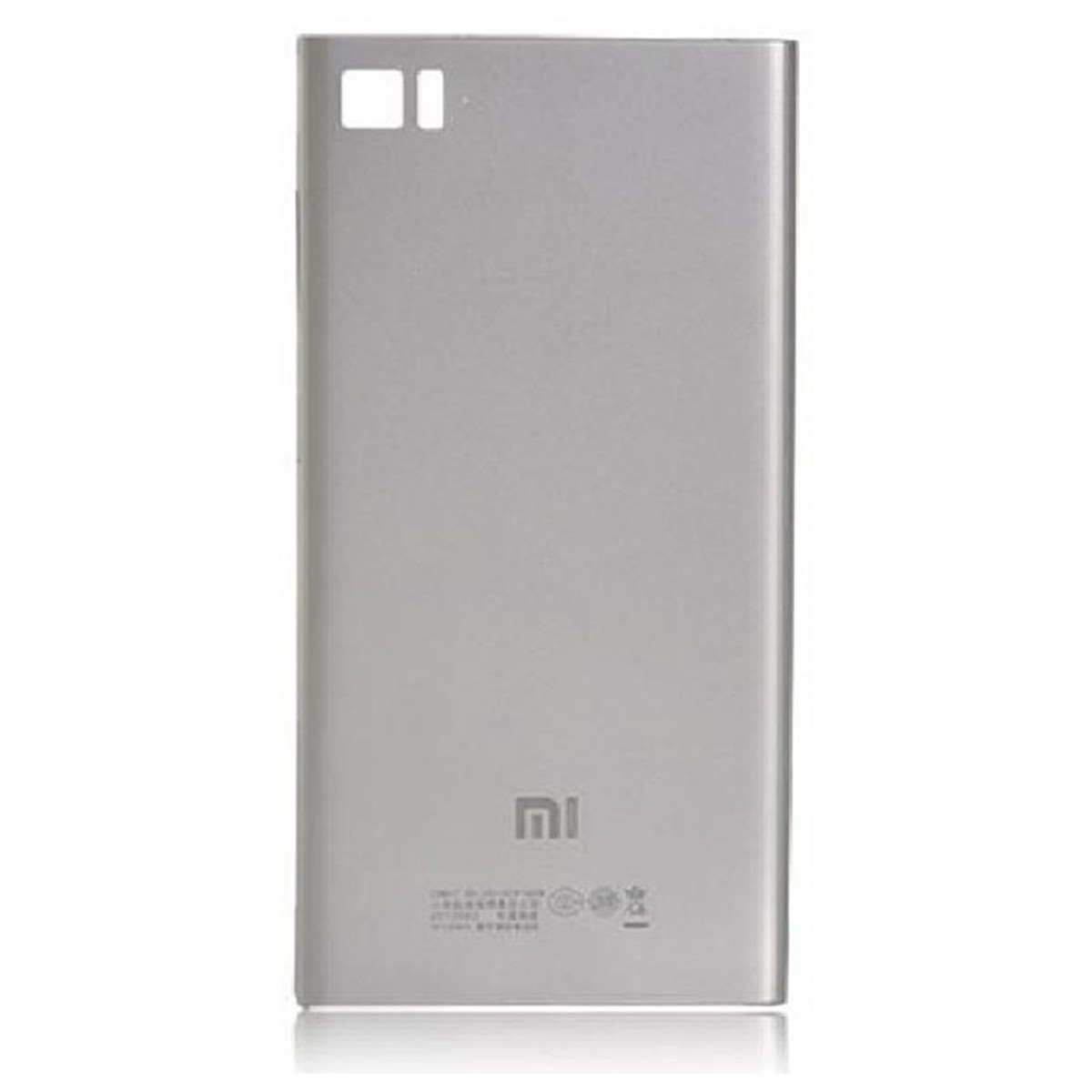Back cover for Xiaomi Mi3 | Color Plata