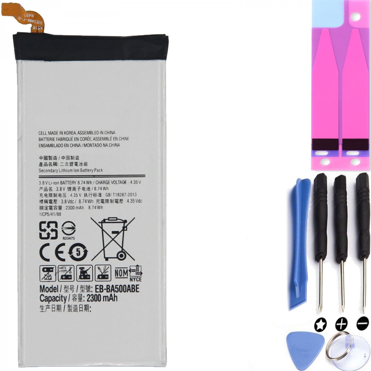 Bateria EB-BA500ABE compatible para Samsung Galaxy A5 SM-A500F A5...
