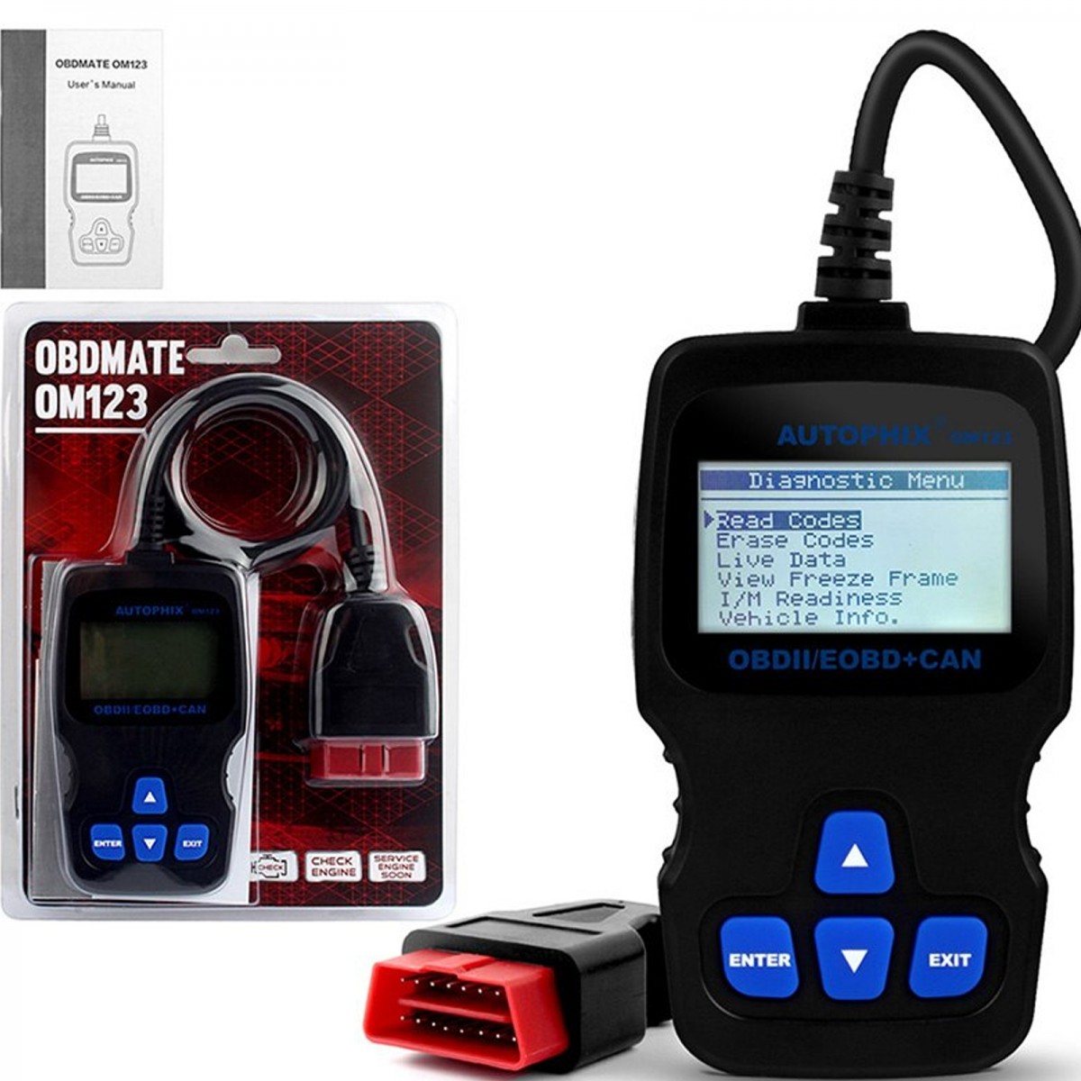 OBDMATE OM123 Professional Diagnostic Machine