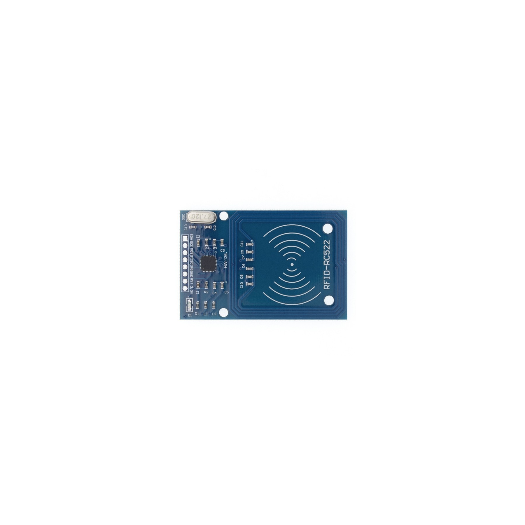 MODULO RFID RC522 + LLAVERO TAG +TARJETA 13,56 Mhz MIFARE ARDUINO...