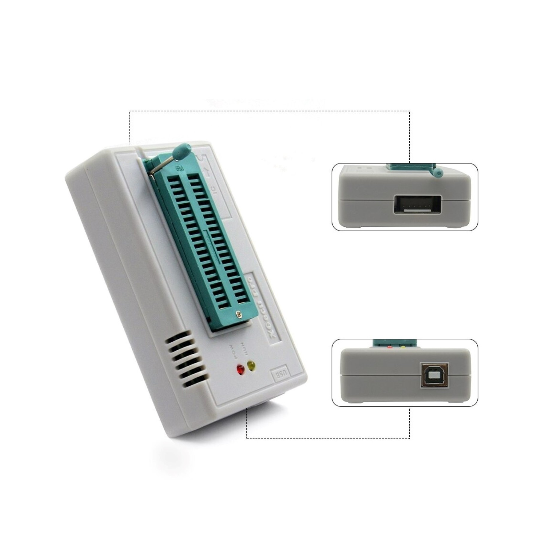 Programador Universal Bios EPROM TL866II Plus EEPROM PIC AVR USB Nand ...