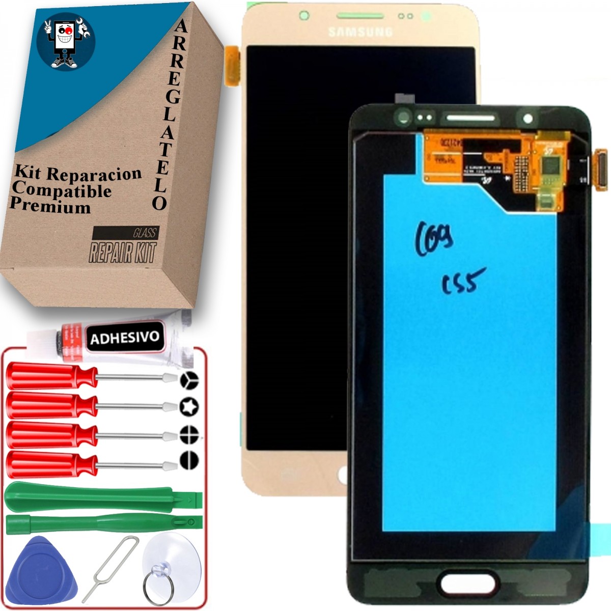 Kit de Reparación Pantalla Samsung Galaxy J5 2016 J510F | Dorado