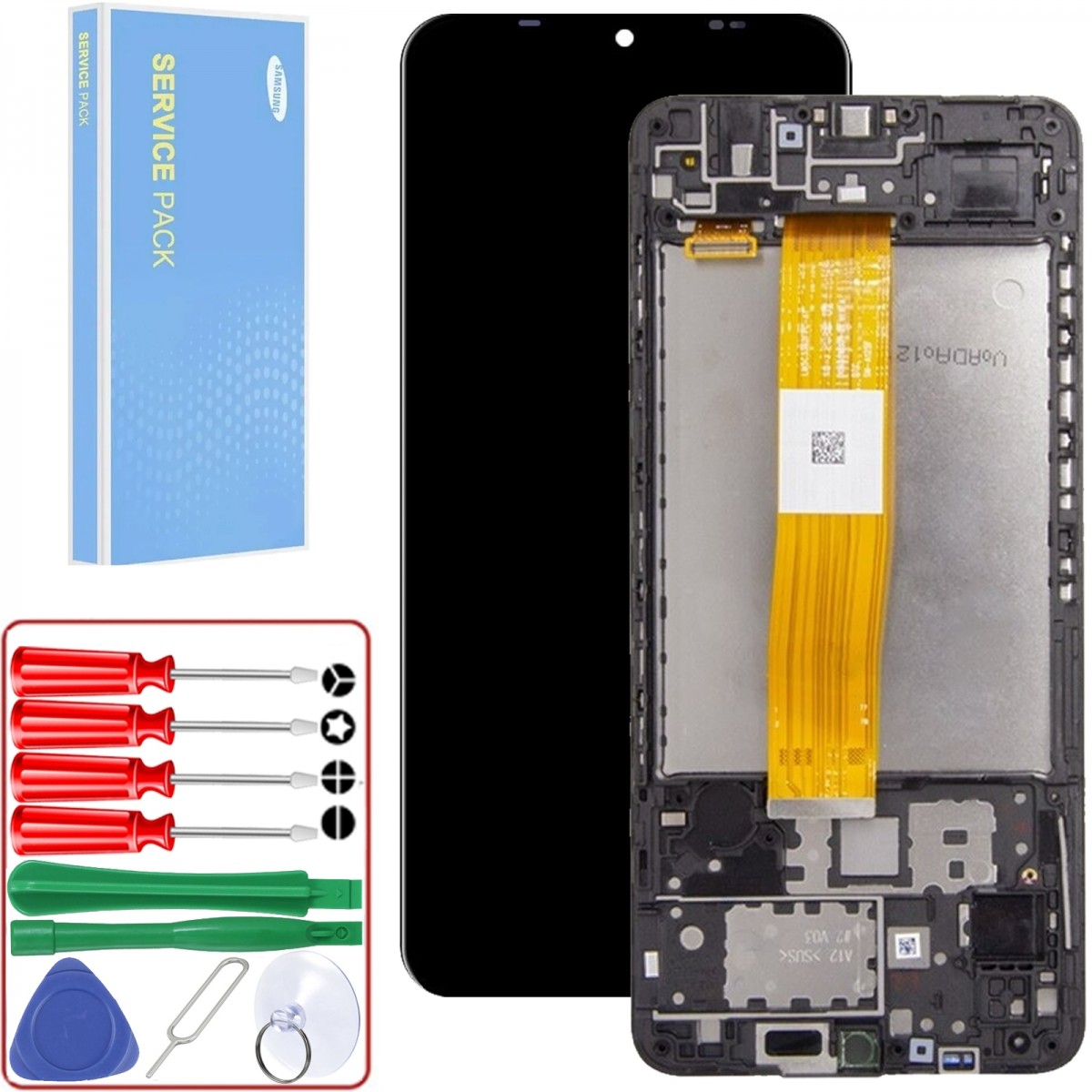 Pantalla Original Samsung Galaxy A12 Nacho A127F - ¡Calidad garantizada!