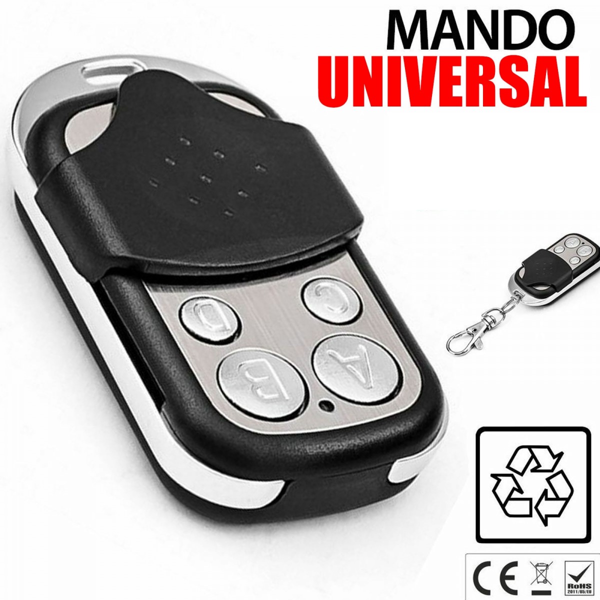 Mando Garaje Universal Clonador Duplicador Copia tu Mando Puerta ...