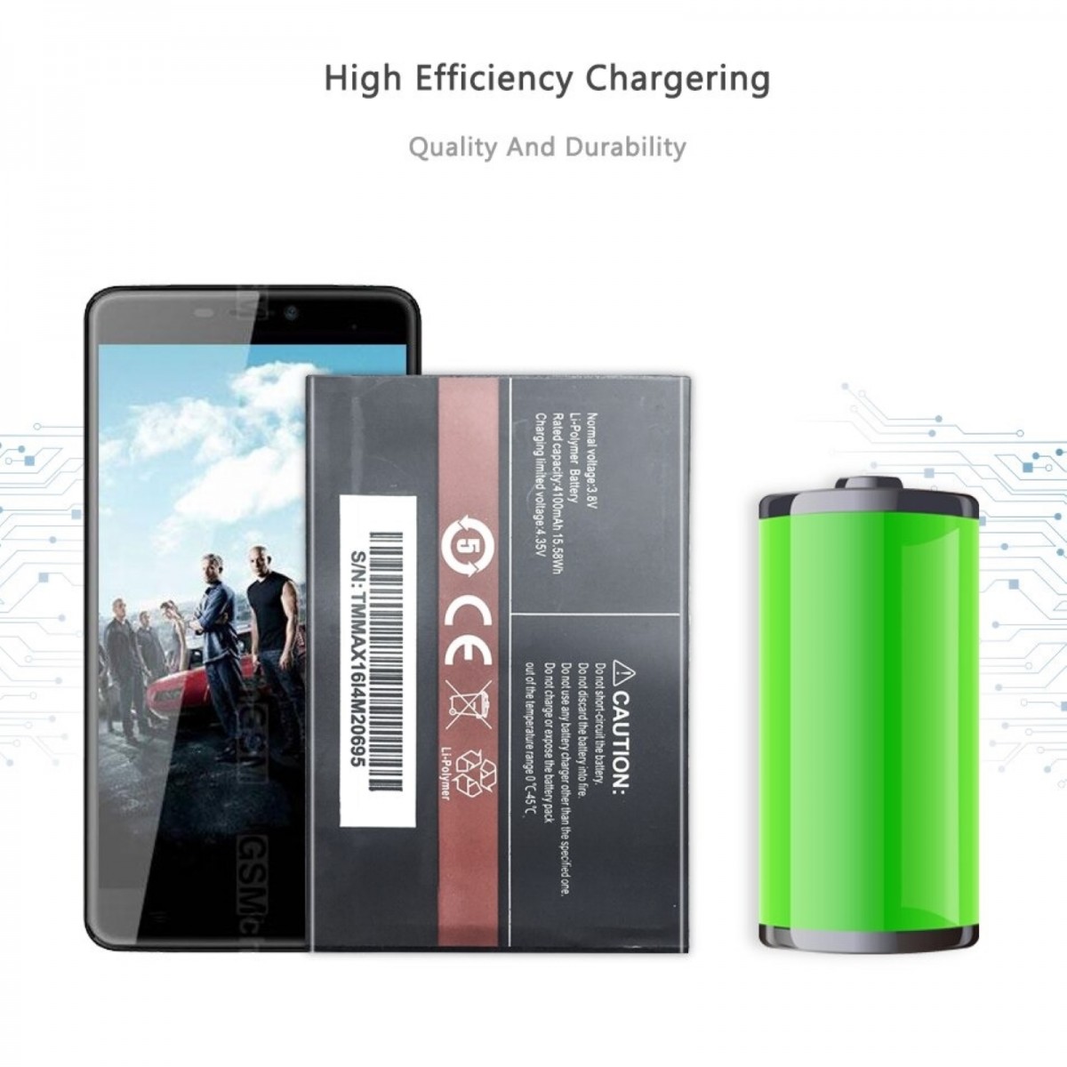 Battery For Cubot Max