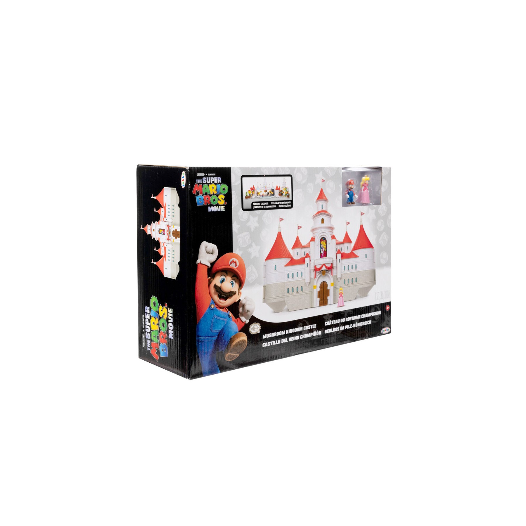 Playset Castillo del Reino Champión + 2 figuras Super Mario Bros