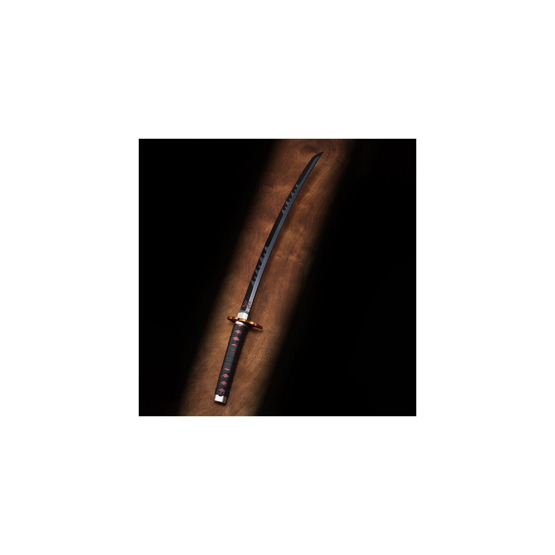 Replica Nichirin Sword Tanjiro Kamado Kyojuro Rengokus Sword Guard ...